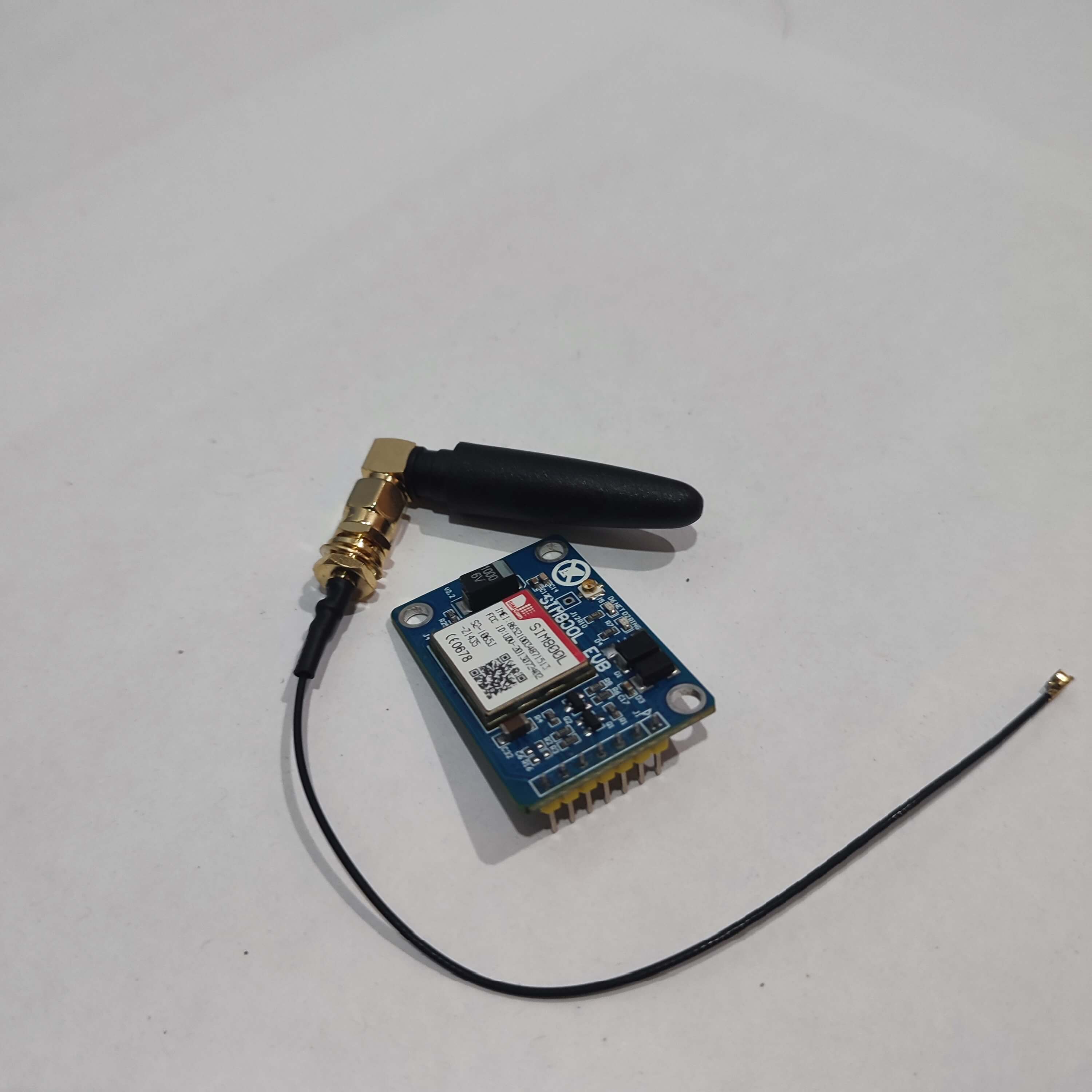 SIM800L V2 GSM GPRS Module – Quad-Band Wireless UART with Antenna for ...