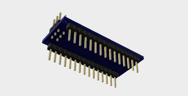 Arduino Nano 3D STEP File for PCB Design | CraftedTech Engineering