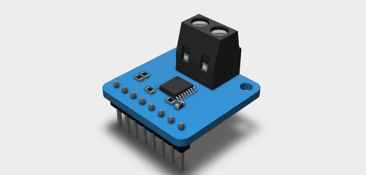 INA260 POWER SENSOR 3D STEP File for PCB and CAD Design | CrafteDTech ...